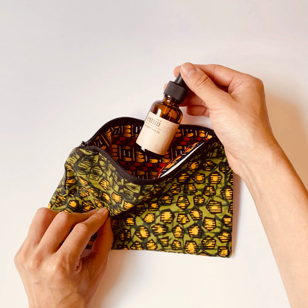 アフリカンポーチセット – バオバブオイルスキンケアemiii